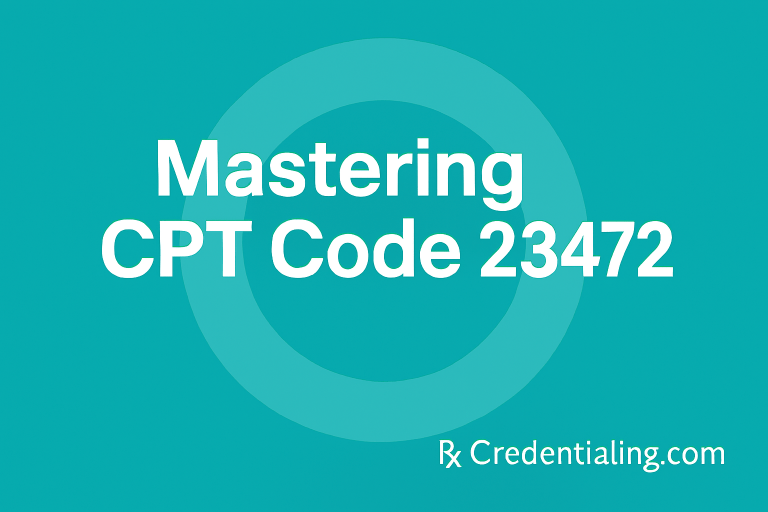 Mastering CPT Code 23472: The Complete Guide to Shoulder Arthroplasty Billing & Coding