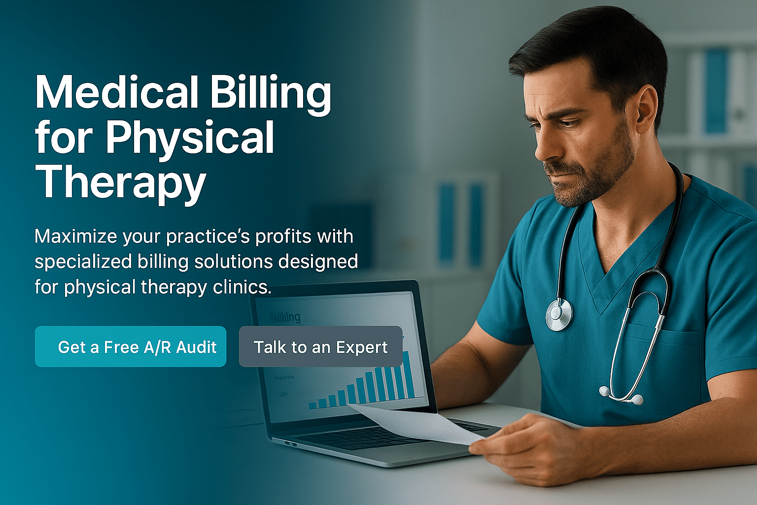 Medical Billing for Physical Therapy Services from $499 per month